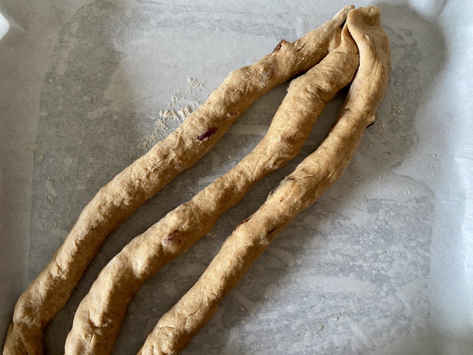 Healthy Braided Easter Bread with Raisins (Pane Di Pasqua) - The ...