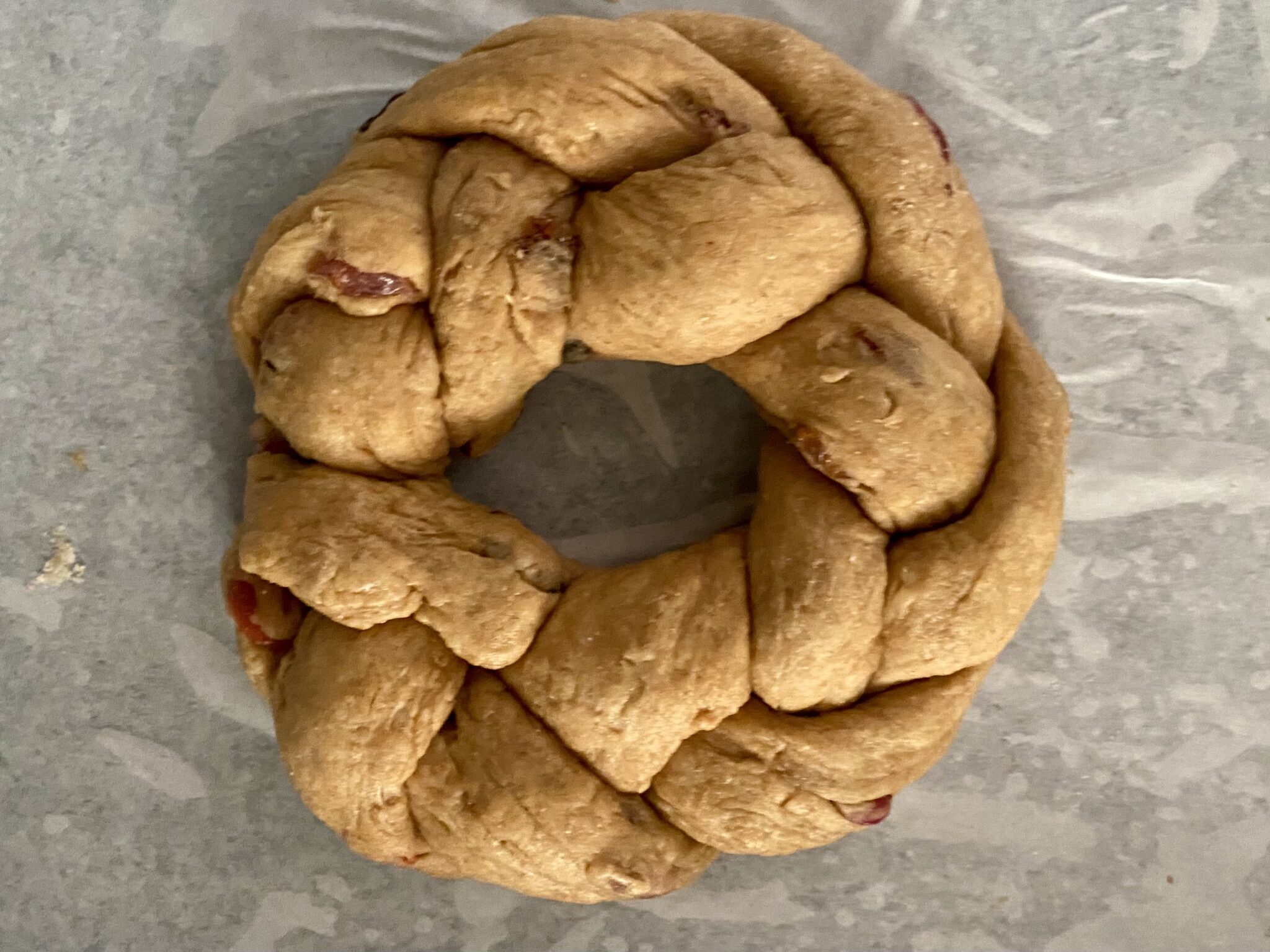 Healthy Braided Easter Bread with Raisins (Pane Di Pasqua) - The ...