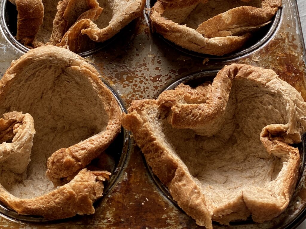 Custard Toast Cup (Viral Tiktok Recipe with a Twist) - The Healthy ...